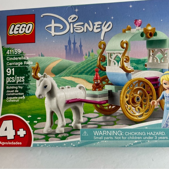Lego | Toys | Disney Lego Cinderellas Carriage Ride 4159 And Moanas ...